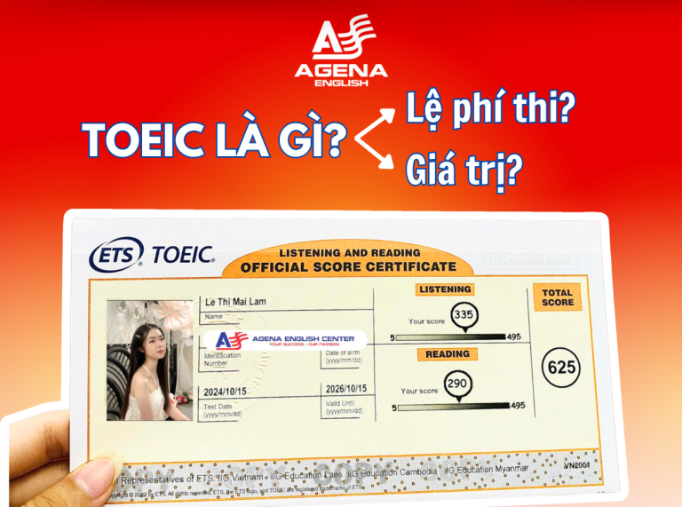Thang điểm TOEIC - Cách tính điểm TOEIC format mới 2024 chuẩn nhất - AGENA ENGLISH CENTER